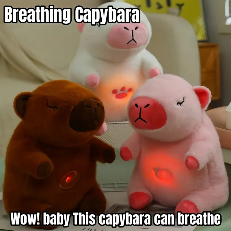 Breathing Capybara Plush 30cm/12in Snoring Stuffed... From Deng08, $13. ...