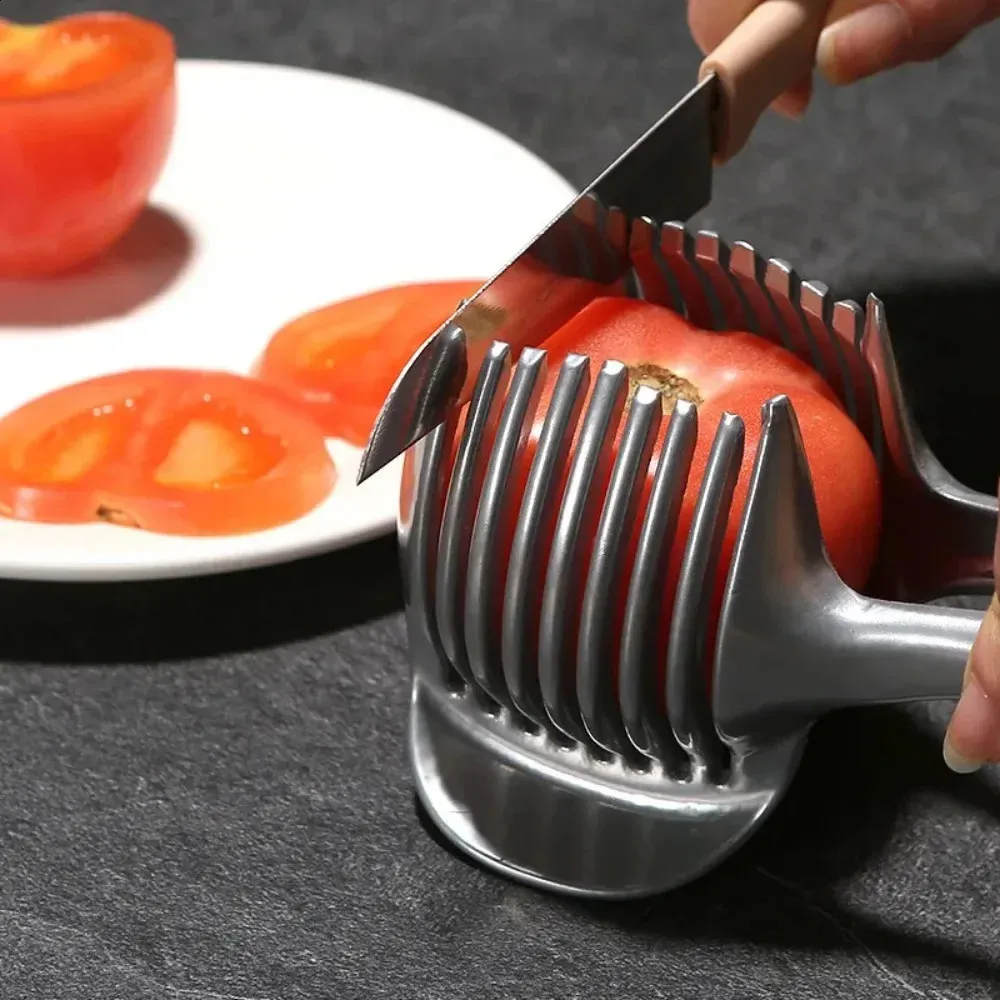 241223 Stainless Steel Fruit And Vegetable Slicer Handheld Orange ...