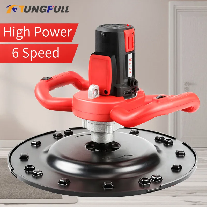Electric Concrete Cement Mortar Trowel Wall Smoothing Polishing way ...