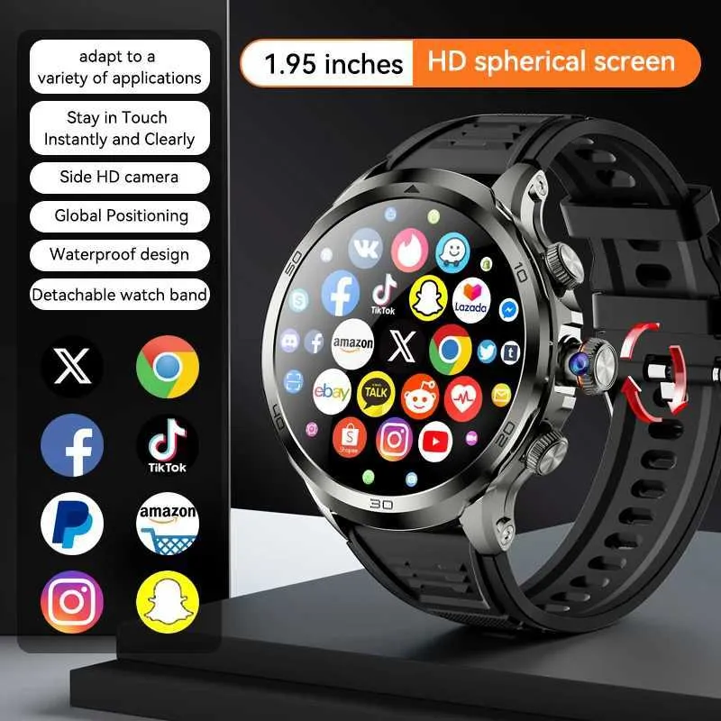 H19 Smart Watch In Meesho With SIM Card, Fl Network, Android 9.0, GPS ...