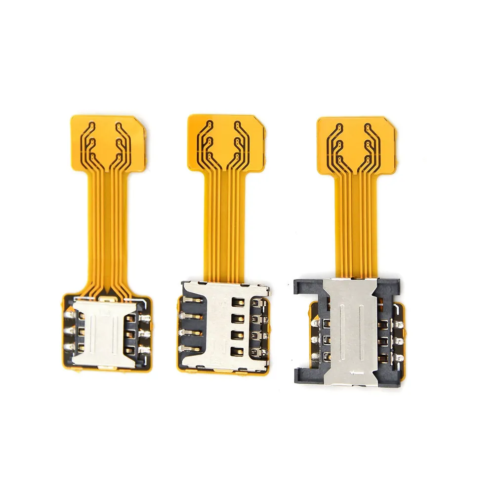 Hybrid Dual Sim Sim Slot Adapter For Xiaomi/Redmi, Samsung/Huawei Micro ...