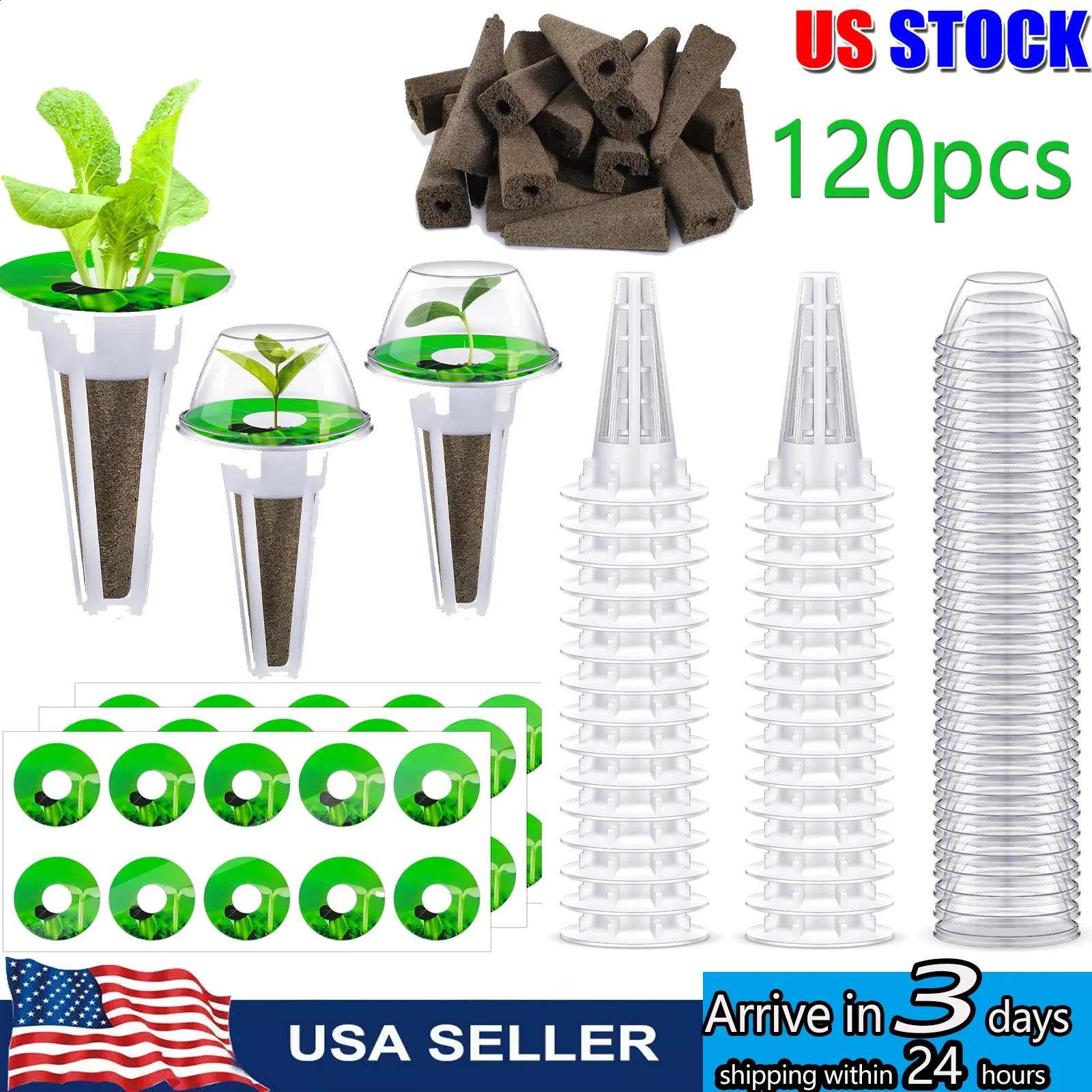 Hydroponic Garden Accessory Voopoo Seal Kit With Transparent Growth ...