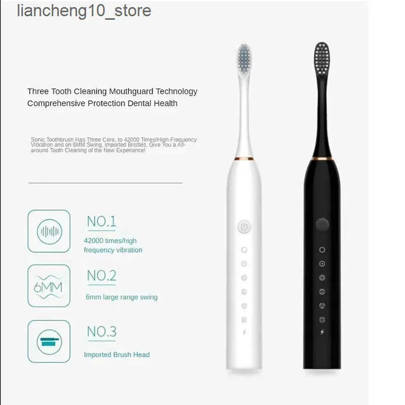 Intelligent Sonic Sonic Pulse Toothbrush With Fast USB Charging For ...