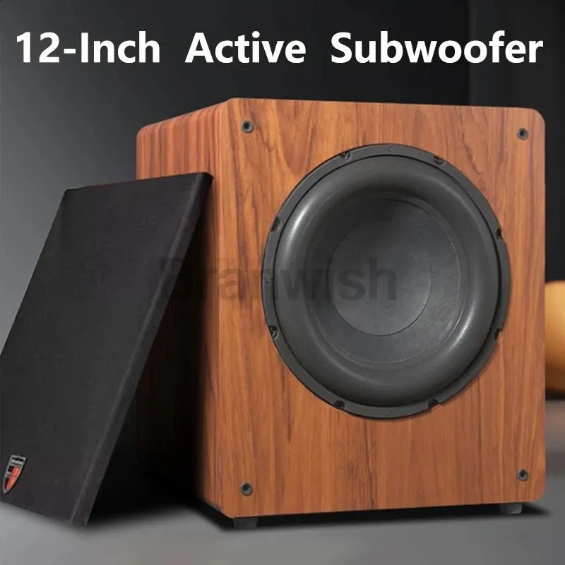 200W 12 Inch High Power Super Subwoofer Home TV KTV Bass Ser Surround ...