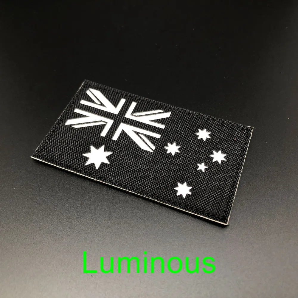 Infrared IFF Flag Patch - Laser Cut, Reflective, Luminous - Military ...