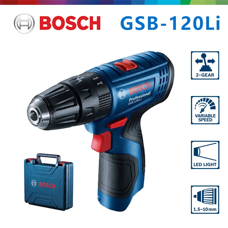 Bosch GSB 120 LI Cordless Electric Cordless Impact Screwdriver With ...
