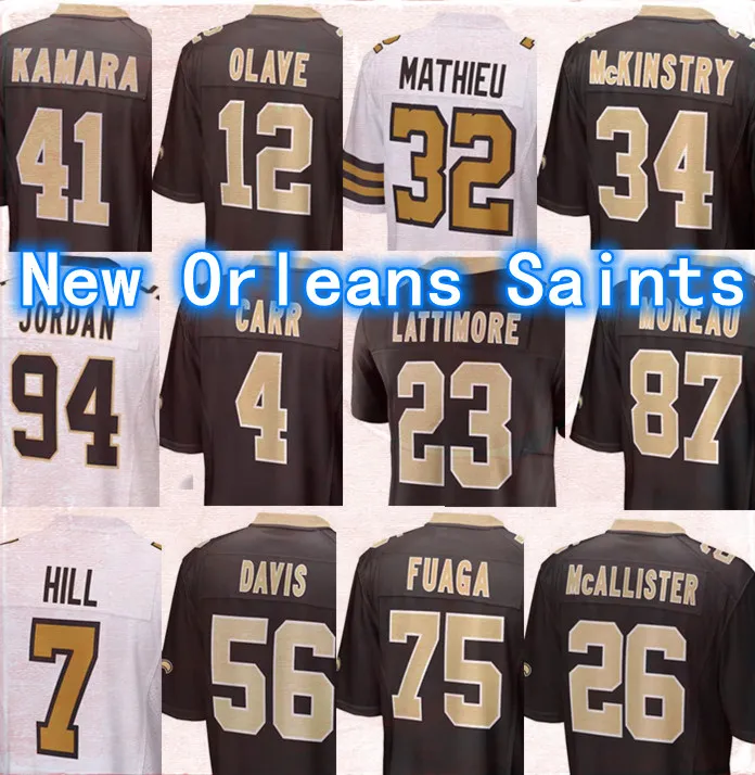 New Orleans Saints Army Football Uniforms 2022 Bundle: Derek Carr ...