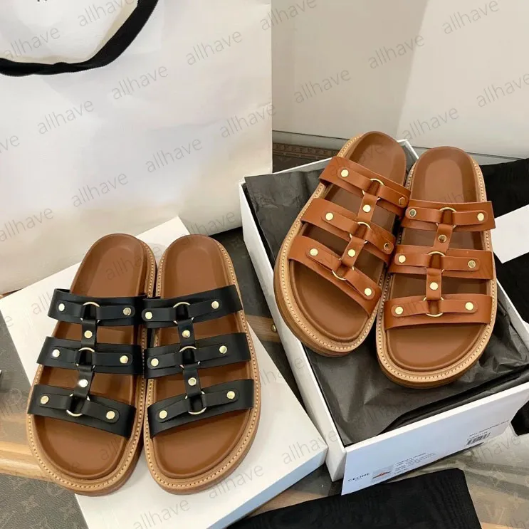 Designer Slide Sandals Women's Gladiator Mules Flat... From Allhave ...