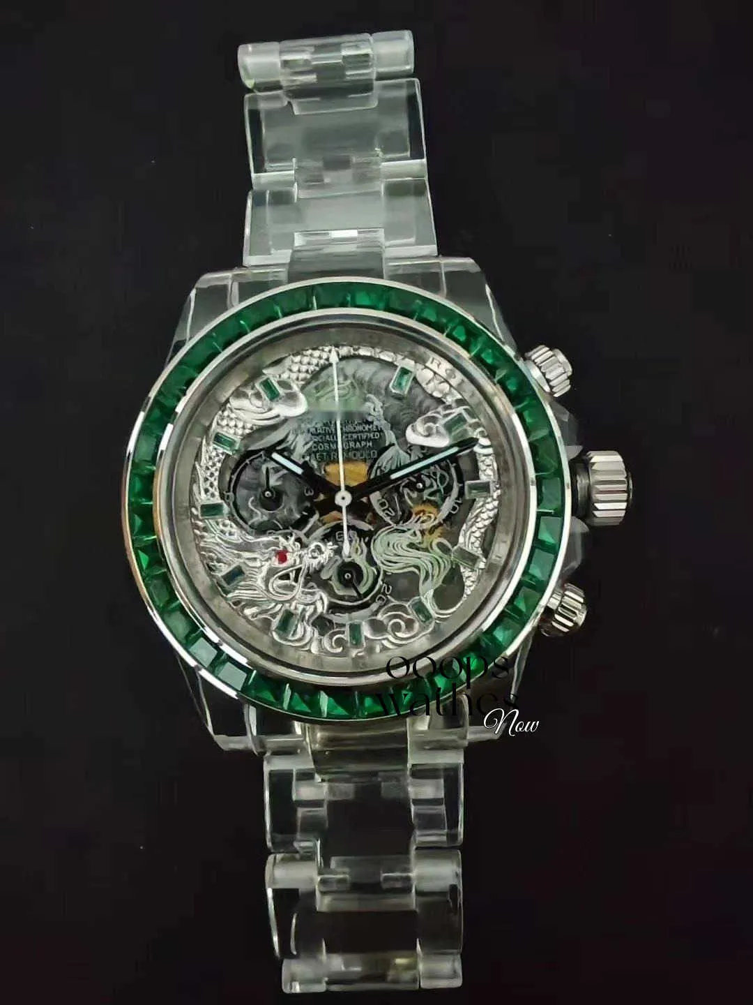 Top Quality Day Tai Chinese Loong Designer Chronograph Watch With ...