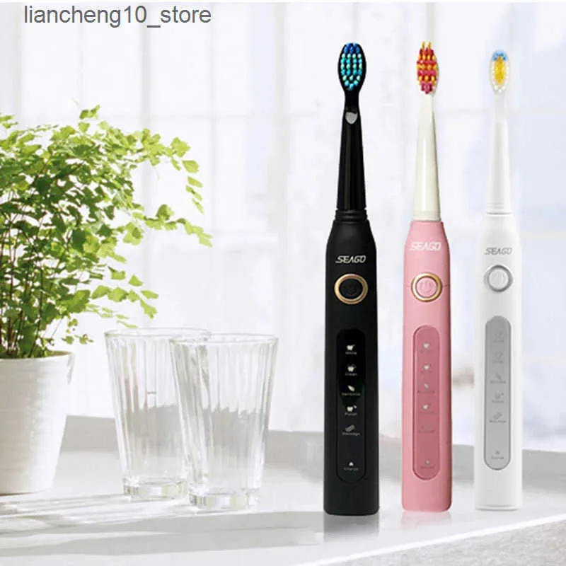 Smart Sonic Electric Mode Electric Toothbrush For Adults 2 Mins, 40000 Strokes, Deep Oral Clean ...
