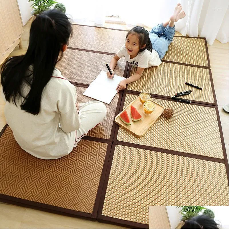 Japanese Traditional Natural Tatami Mat Large Rectangular Floor Straw ...
