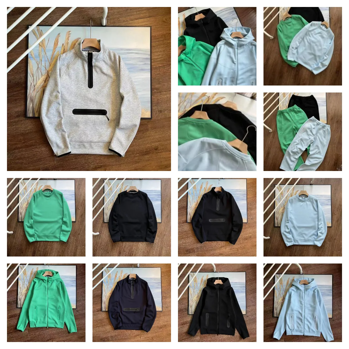 Premium Tech Fleece Jogger Suits: High-Quality Cotton Tracksuits for ...