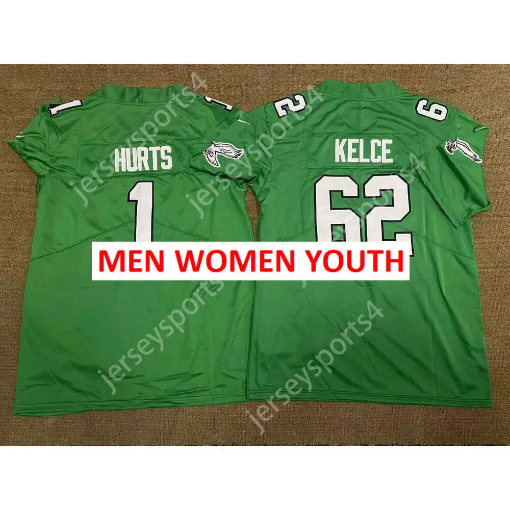 Kelly Green Women's American Football Uniform With Saquon Barkley ...