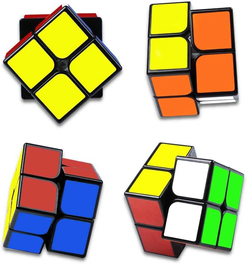 2x2 Speed Cube Puzzle Toy - Smooth Mini Pocket Twist for Kids & Adults ...