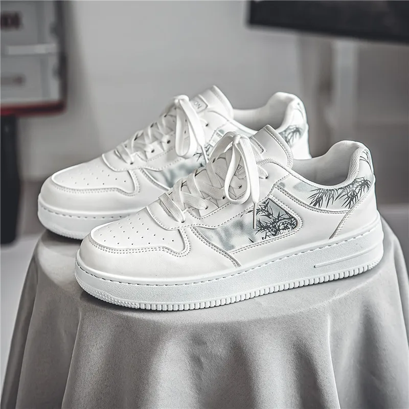 Bulk F45B 8F5 Mens Casual Sneakers Versatile Black White Outdoor Sport ...