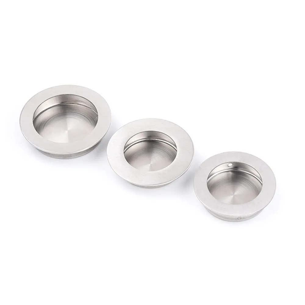 Stainless Steel Recessed Furniture Long Handles With Embedded Pull Door ...
