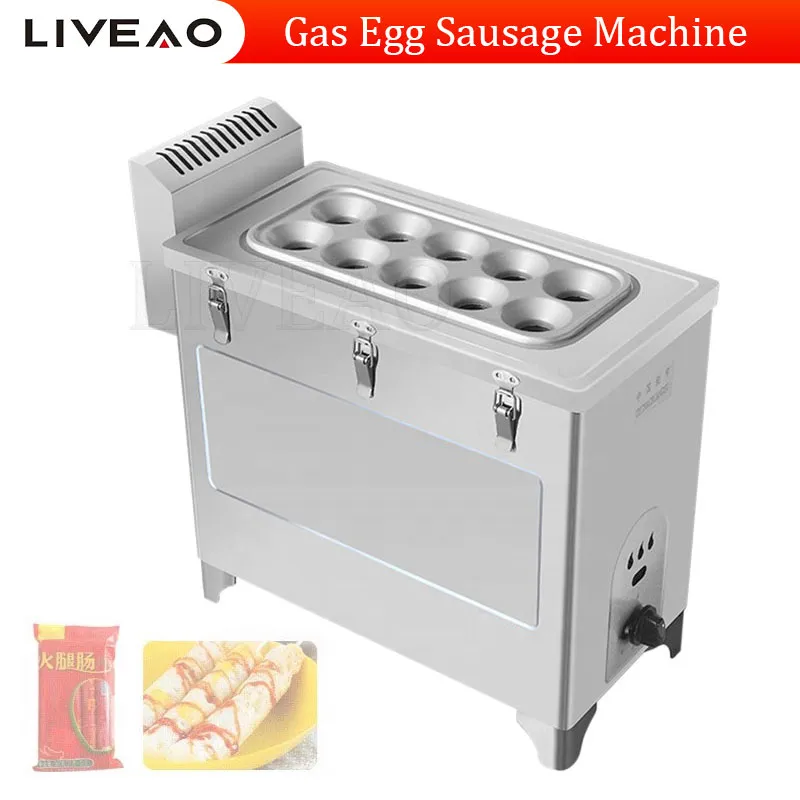 Commercial Non Stick Sausage Mcmuffin Maker 10 Holes, Washable, Ideal ...