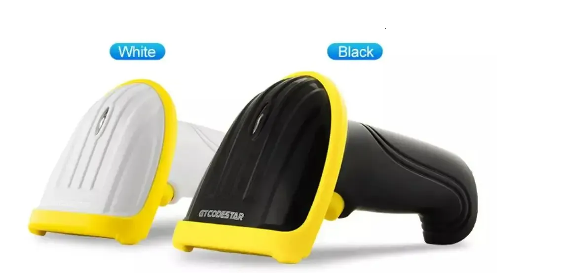 Wireless 2.4G Laser Barcode Scanner with Memory - Quick & Convenient ...