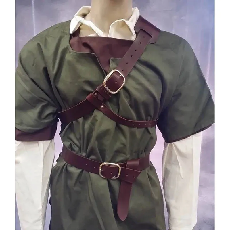 Adult Cosplay Costumes Medieval Sword Holder: Shoulder Belt Scabbard ...