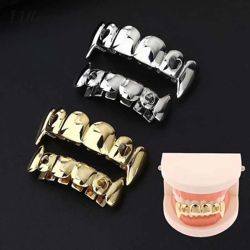 Grillz Jewelry Golden Single Tooth Cap, Fashion Dental Grill, Hip Hop ...