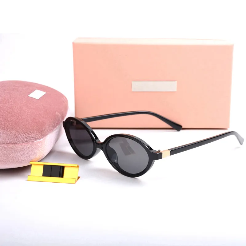 Luxury Oval Lens Designer Pink Designer Sunglasses For Women Perfect ...