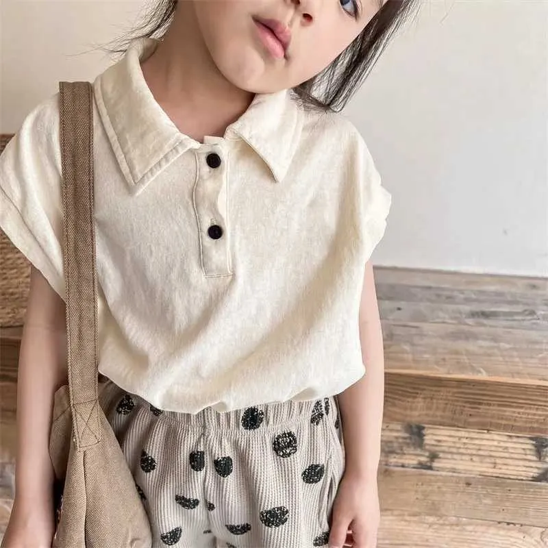 Kids Summer Short Sleeve Polo Shirts - Cute Embroidery, Solid Colors ...