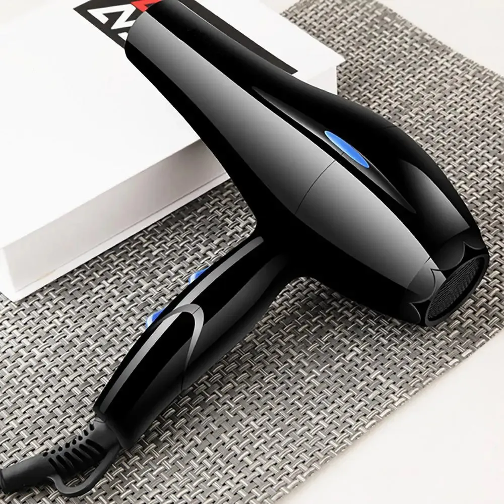 Hair Dryer 2200W with Diffuser and Styling Nozzles Black, Includes ...
