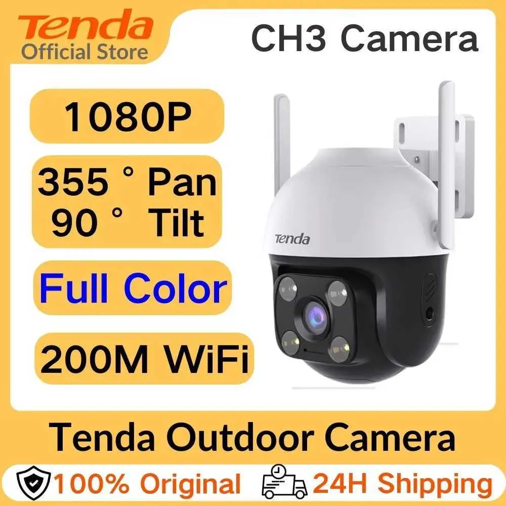 Tenda CH3 WCA 1080P Outdoor Wi Fi Pan/Tilt Wifi Cctv Camera With Full ...