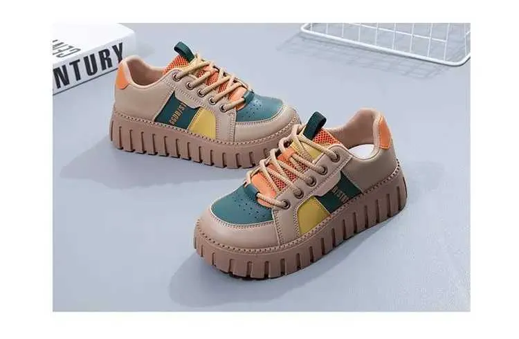 Women's Sports Shoes Spring Trend Platform Running Tennis Vulcanized ...