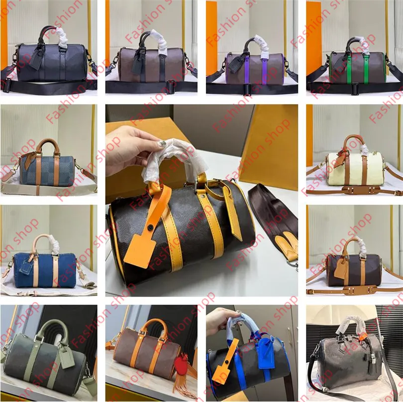 Designer Pillow Bag Small 8-12 in Canvas Genuine Leather Zipper Closure ...
