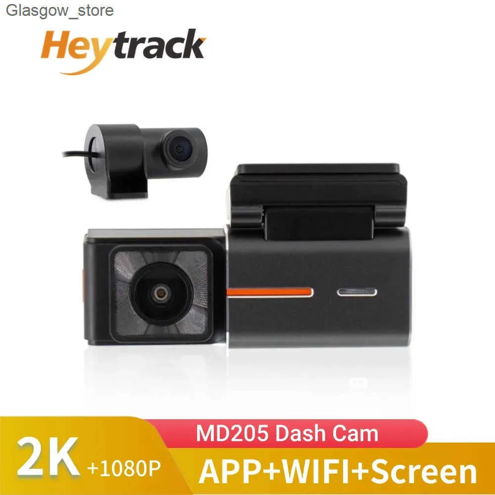 2 Channel Car Dashcam Dual Wifi Cam With Front And Rear HD 2K+1080P ...