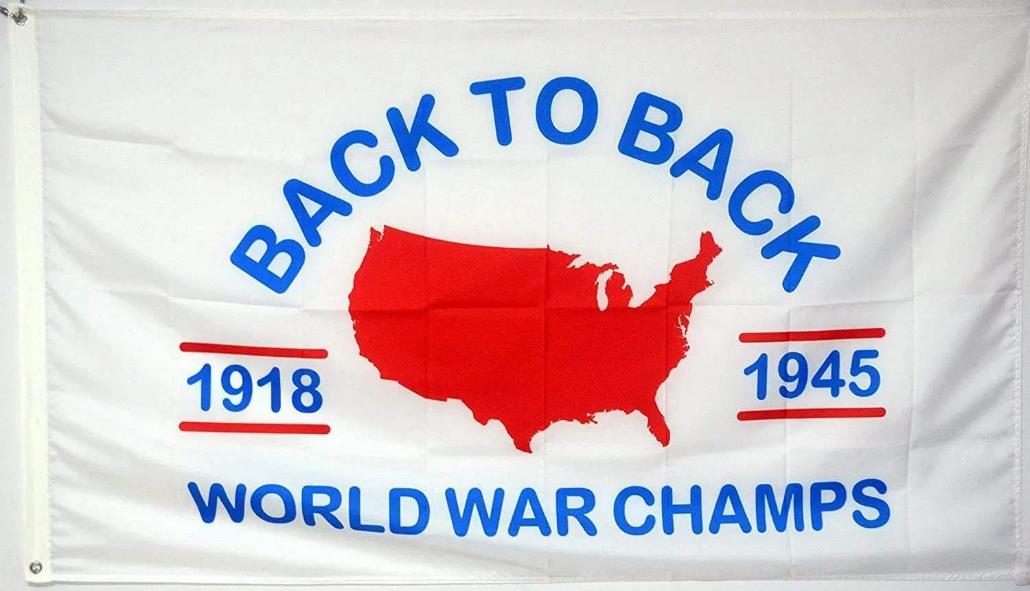 Probsin World War Champs Flag 3x5 Feet 90*150cm Back To Back Banner ...