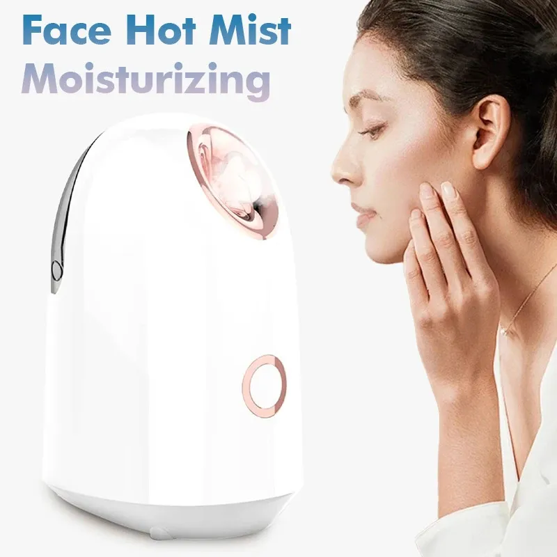 Facial Sauna Steamer Home Spa Warm Cold Mist Face Humidifier USB ...