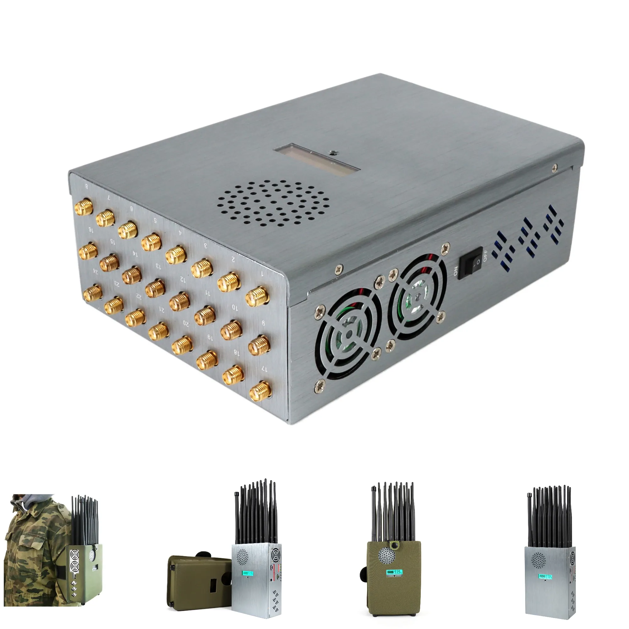 N24 Portable Handheld 24 Antennas Mobile Phone 2G 3G 4G 5G GPS WIFI ...