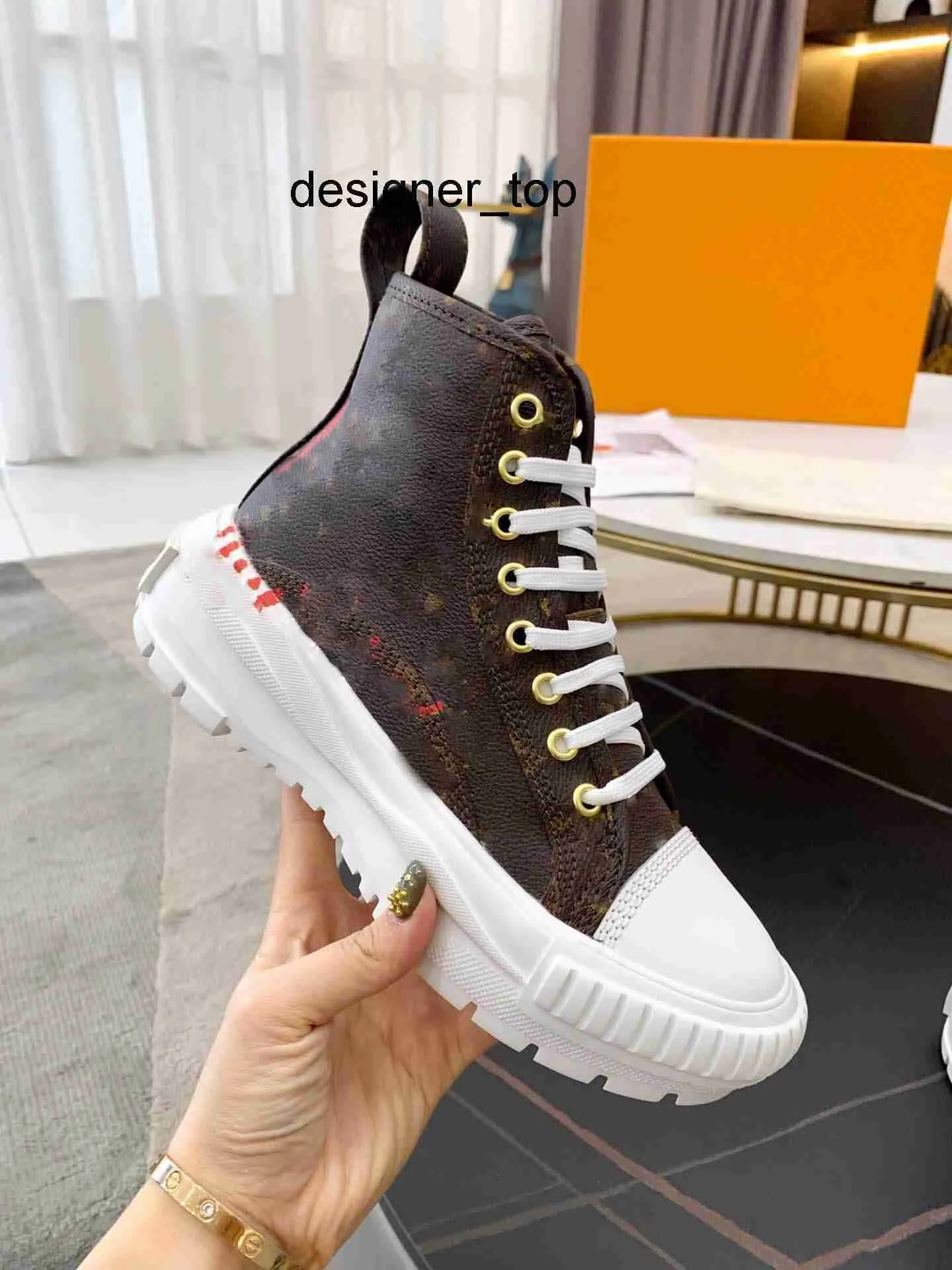 Luxury Women's Designer Squad Boots And Beyond Sneakers LVBoots 2025 By ...