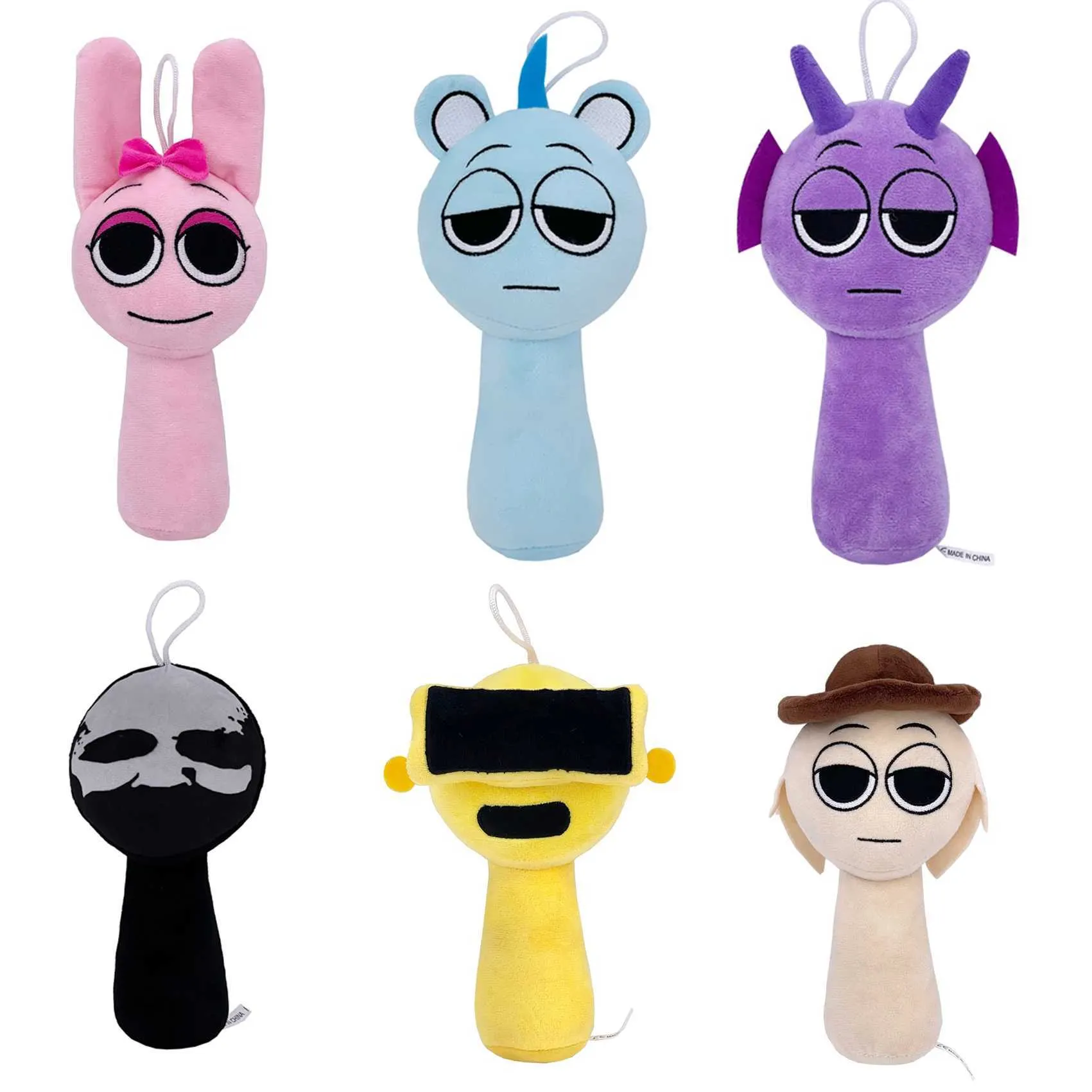 New Sprunki Plush Soft Stuffed Low Dolls Ornament For Kid Dolls Plush ...