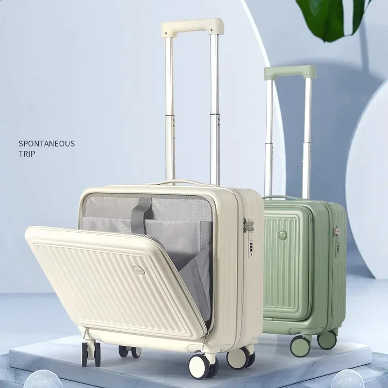 18 Inch Multifunctional Front Opening Luggage Compartment Small ...