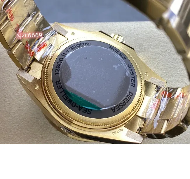 Fully Automatic Mechanical Gold Watch With Sapphire Glass And 44mm ...