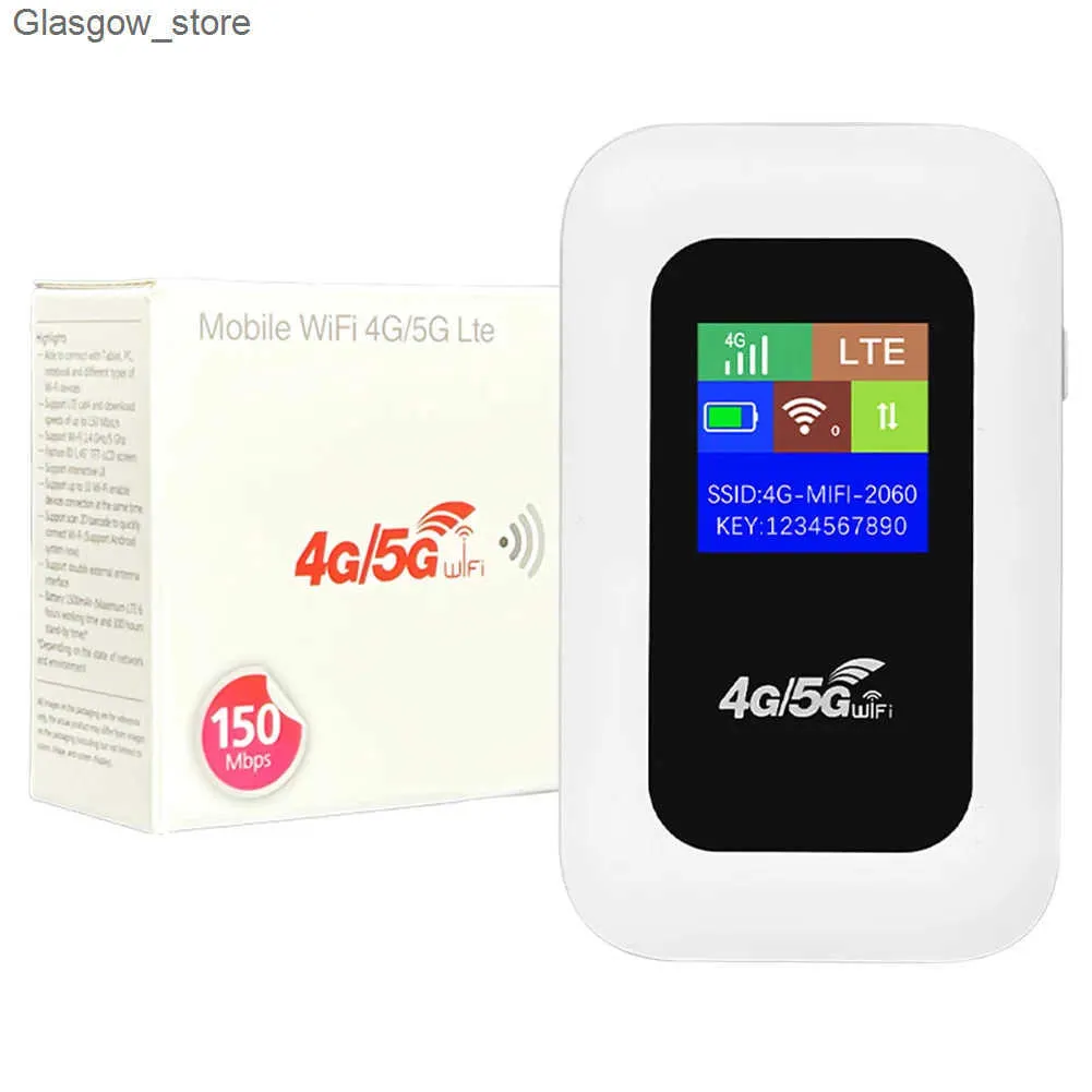 Powerful 4G LTE Car Pocket Wifi Router With SIM Card Slot Chip 150Mbps ...