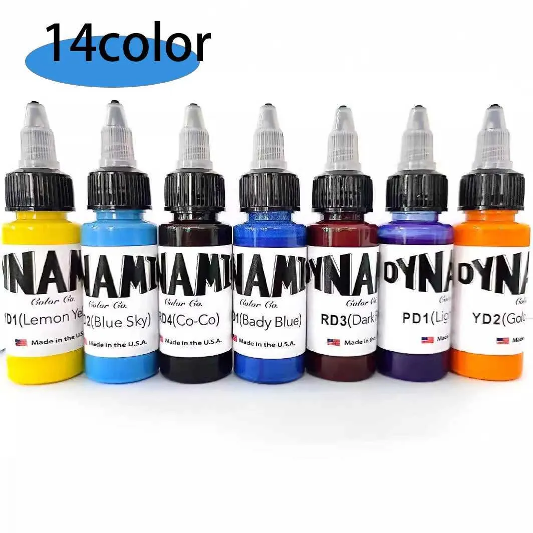Small Non Metallic Tattoo Ink Ink 30ml Black And Red Practice Color ...