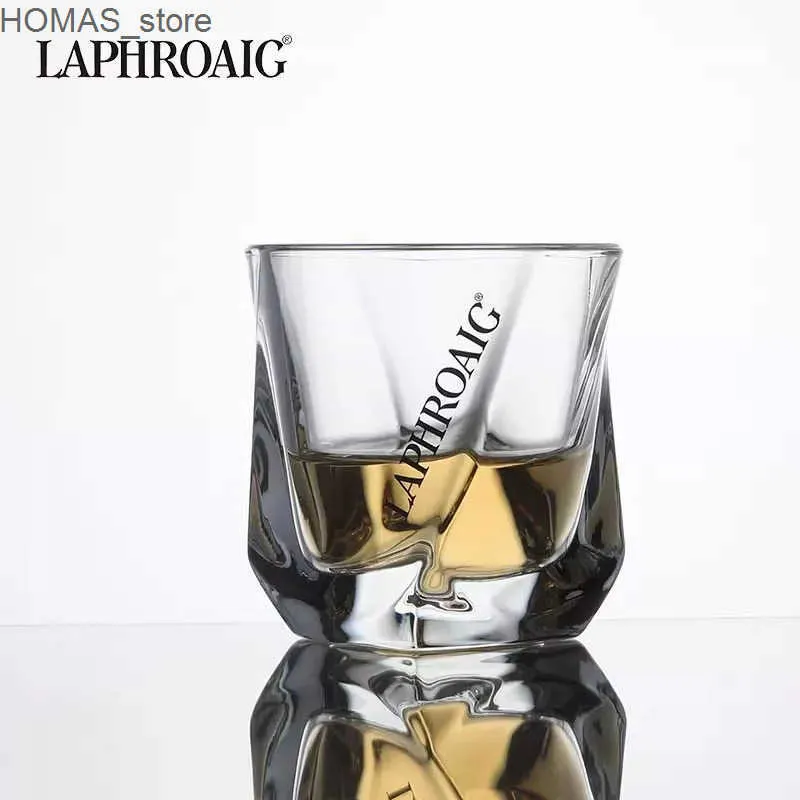 Laphroaig Single Malt Laphroaig Whiskey Glasses Elegant Wine And Scotch ...