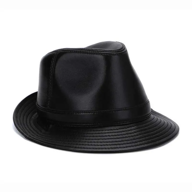 Western Style Denim Hat Sheepskin Genuine Leather... From Swallow_house ...