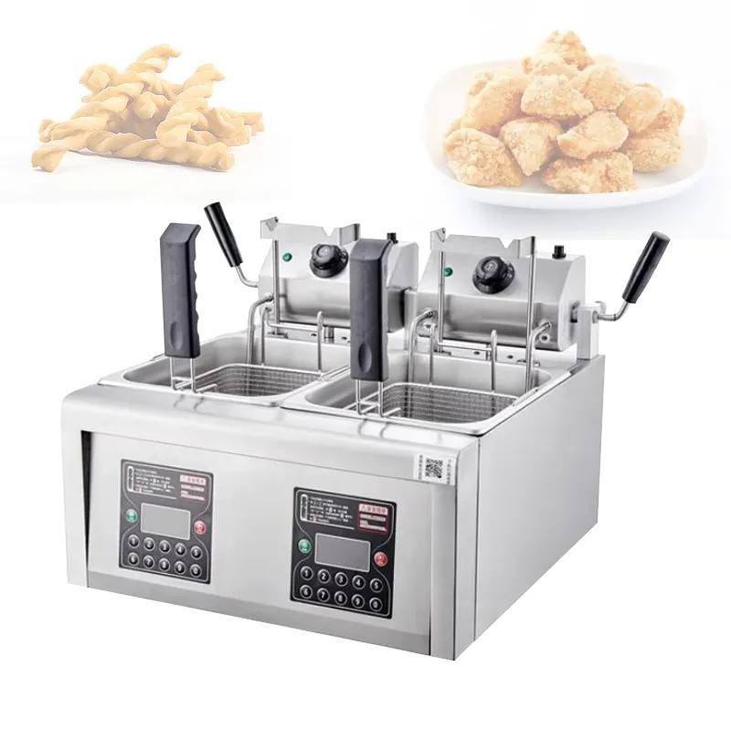 Commercial Electric Fryer: Automatic Lifting, Timed Frying For Chicken ...