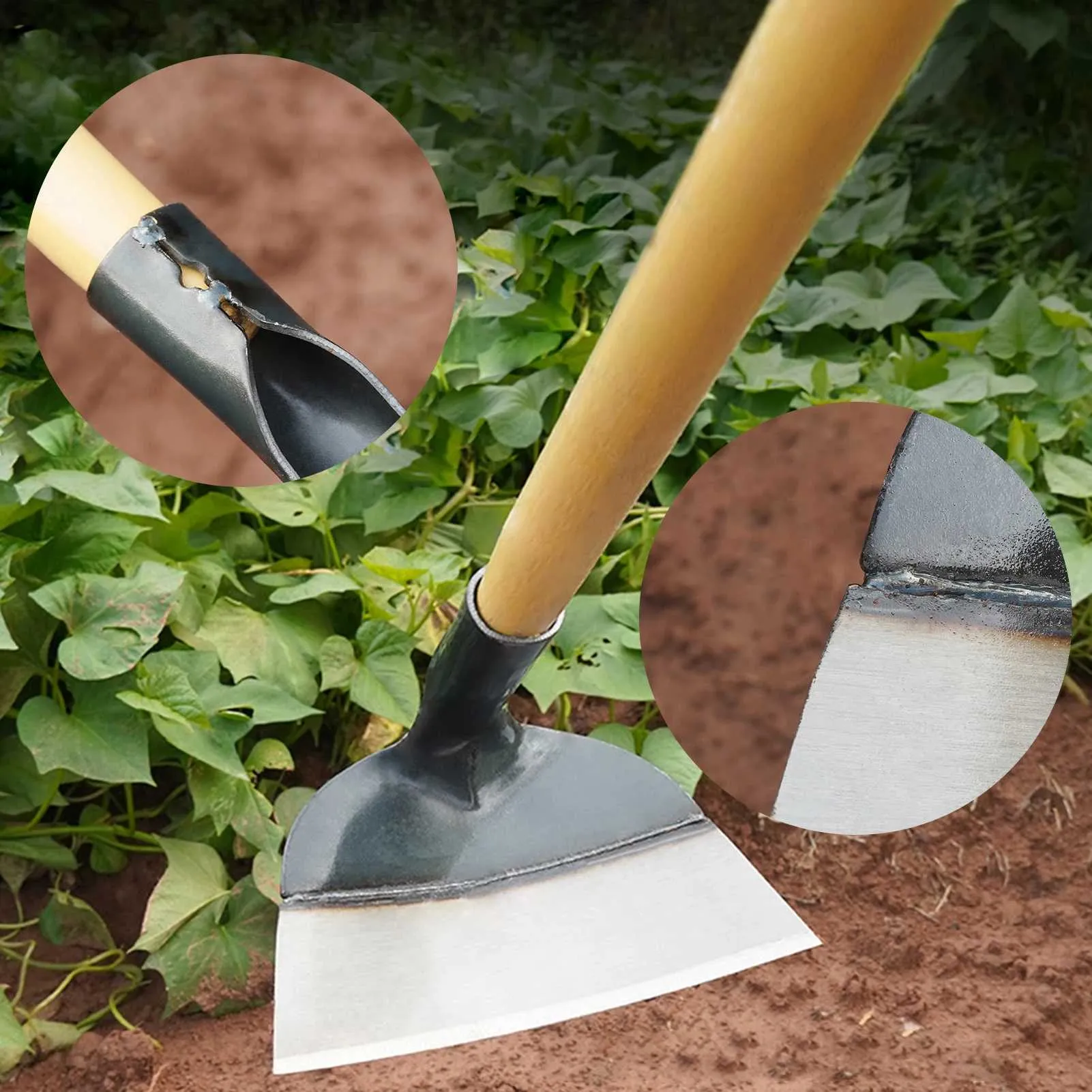 Professional Ergonomic Long Handles For Farm Weeding And Gardening Hoe ...