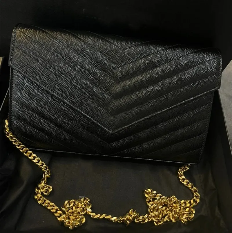 Shoulder Cassandre Envelope Designer Small Purse Chain Letter Plated ...