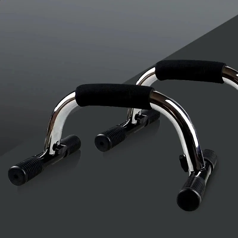 Push Up Exercise Bars Set With Stand, Sponge Hand Grip, And Chest Bar ...