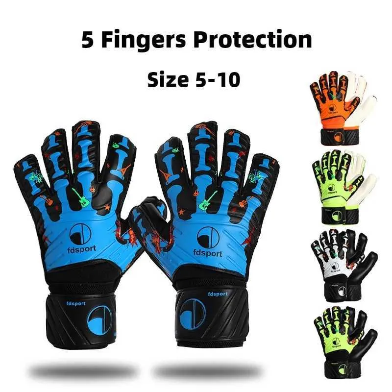 Proftional Competition Sports Gloves For Football Goalkeepers Latex ...