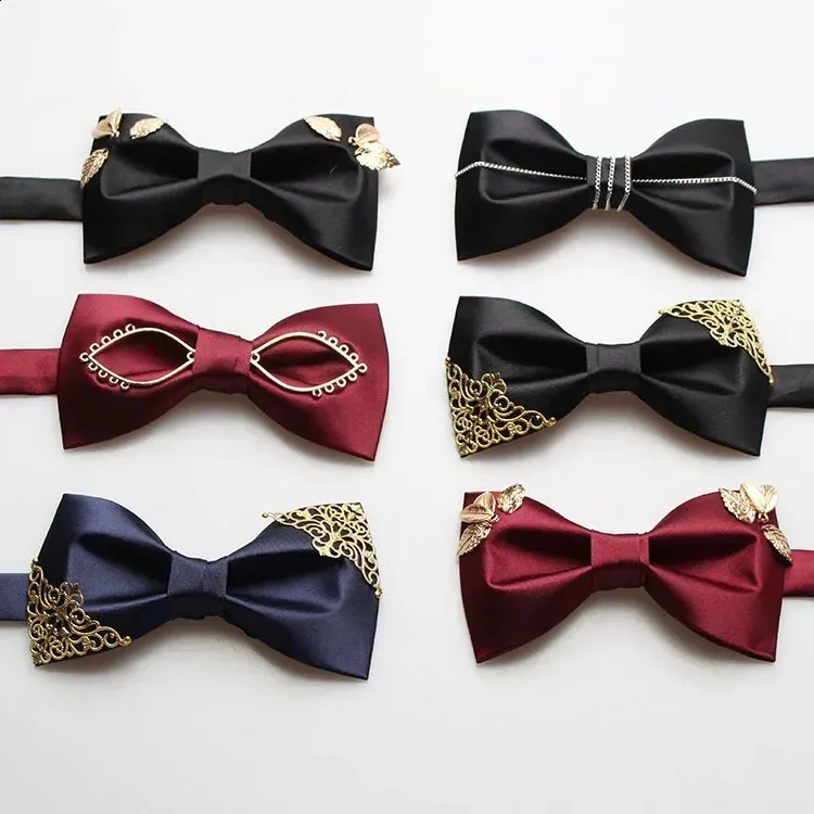 Mens Bow Tie And Suspenders, Stylish Formal Bow Tie: High Version Flat ...