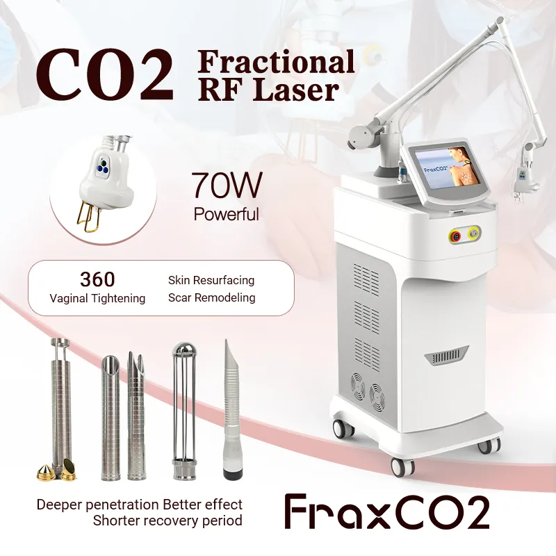 CO2 Fractional Laser Skin Resurfacing Machine For Skin Rejuvenation ...