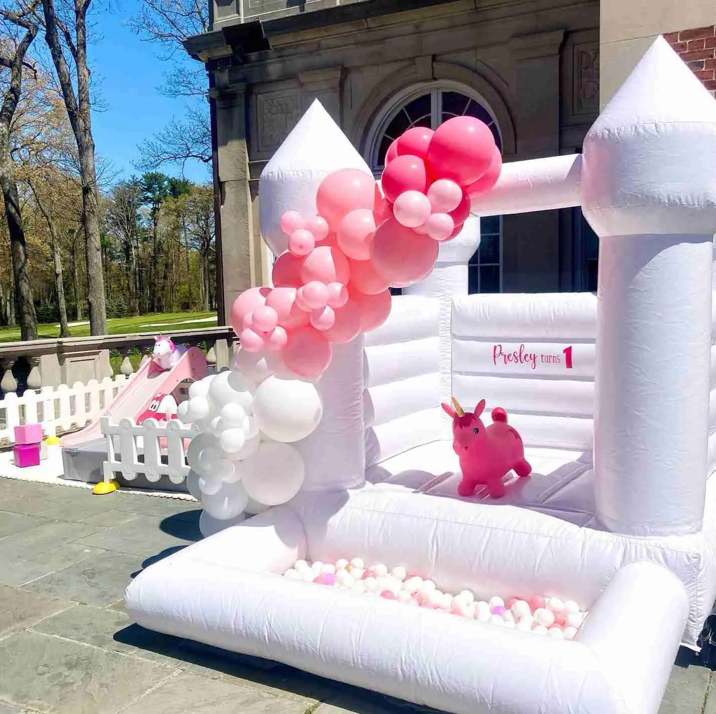 Commercial Grade White PVC Inflatable Wedding Inflatable White Bounce ...